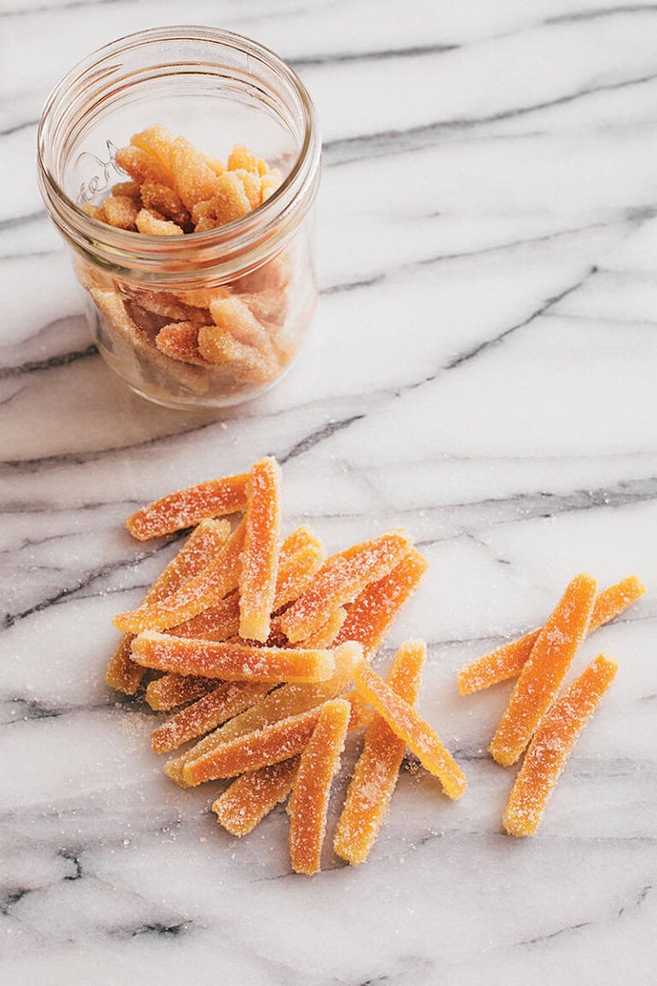 Candied Orange Peels - edible Reno-Tahoe