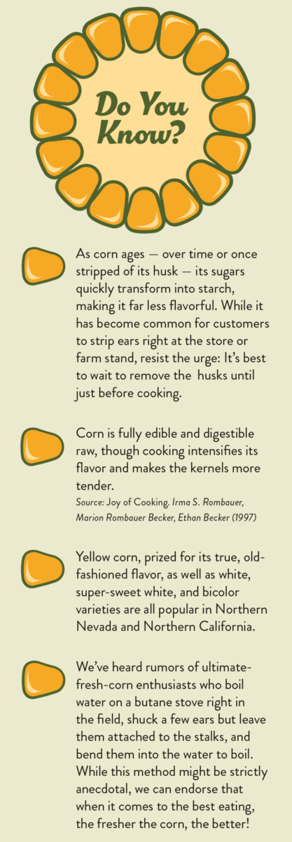 The Joys of Corn - edible Reno-Tahoe